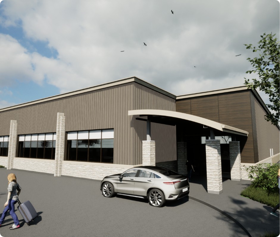 Construction Mile Bluff Medical Center