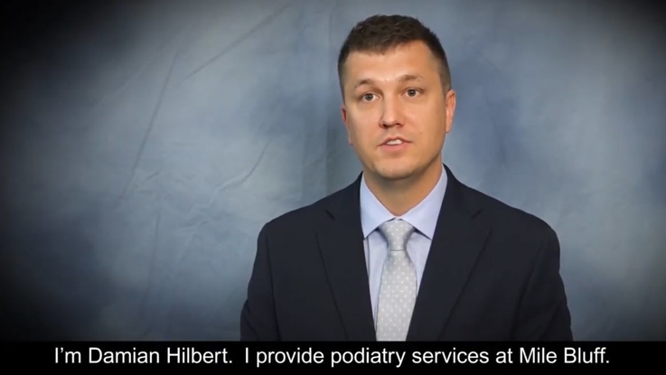 Damian Hilbert, DPM | Mile Bluff Medical Center
